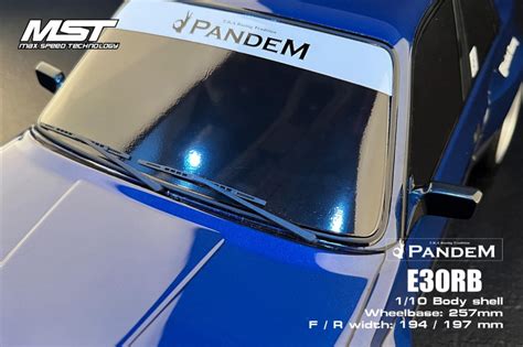 Kayhobbies Onlineshop für RC Cars Drift Crawler MST E RB Pandem Karosserie Set Unlackiert