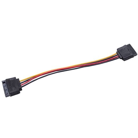 Pc Sata 15 Pin Male To Female Hdd Power Cable Conv Grandado