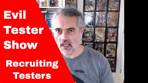Software Testing Podcast How To Recruit Testers The Evil Tester Show Episode 014