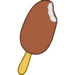 Photorealistic Vector Illustration Of A Chocolate Ice Cream On A Stick