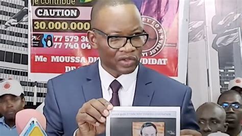 Affaire Des Diamants Une Bonne Nouvelle Pour Me Moussa Diop