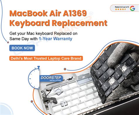 Macbook Air A Keyboard Replacement Service Lappy Maker