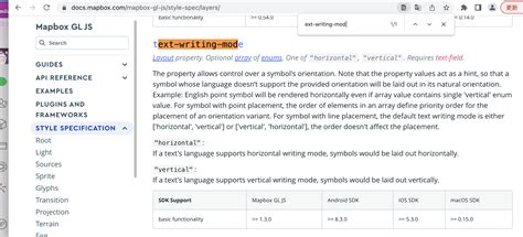 Unknown Property Text Writing Mode · Issue 49 · Supermapvue Iclient · Github