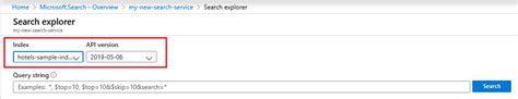 Quickstart Create A Search Index In The Azure Portal Azure Cognitive Search Microsoft Learn