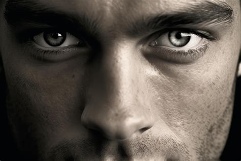 Intense Brooding Expression