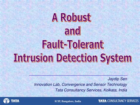 Pdf A Robust And Fault Tolerant Intrusion Detection System