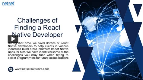 Ppt Challenges Of Finding A React Native Developer Powerpoint