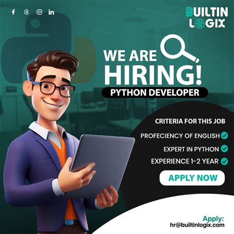 Builtin Logix On Linkedin Pythondeveloper Techopportunity