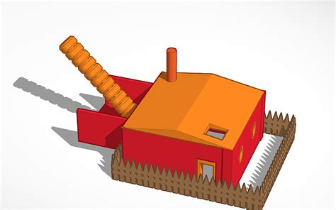3d Design Дом Tinkercad