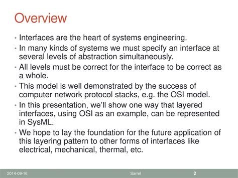 Layered Interface Modeling Approach Ppt Download