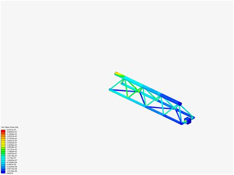 Tutorial Linear Static Analysis Of A Crane By Mamad Simscale