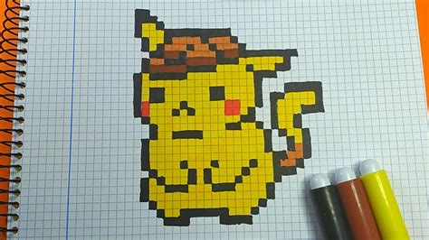 Pikachu Images Dibujos De Pikachu En Cuadritos