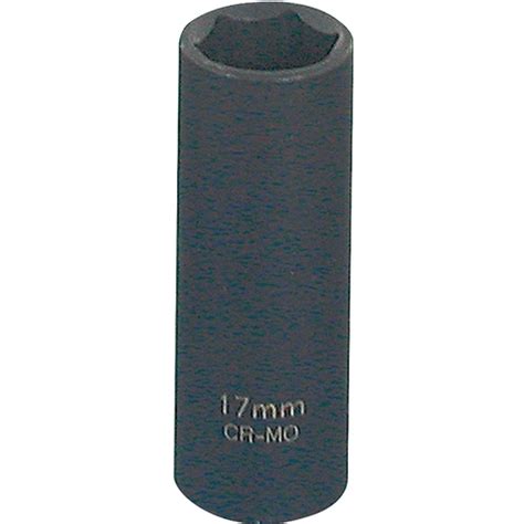 Vulcan Mt6580147 Deep Impact Socket 17 Mm Socket Black Phosphate