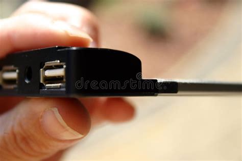 Usb Port Stock Image Image Of Technology Business Connectivity