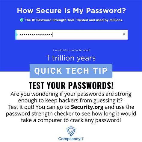Compliancyit On Linkedin Techtip Cybersecurity Password Security Businessowner Compliancyit