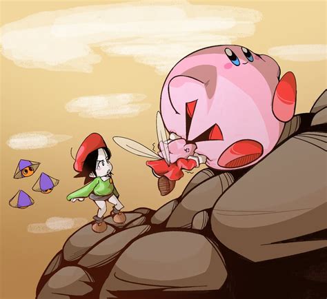Kirby Adeleine Ribbon Sisyphus And Bumber Kirby And 1 More Drawn