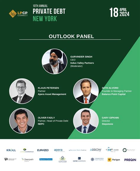 Privatedebt Lpgpconnect Financeevent Outlookpanel Expertinsights Investmenttrends