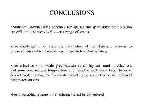 Ppt Precipitation Downscaling Methodologies And Hydrologic