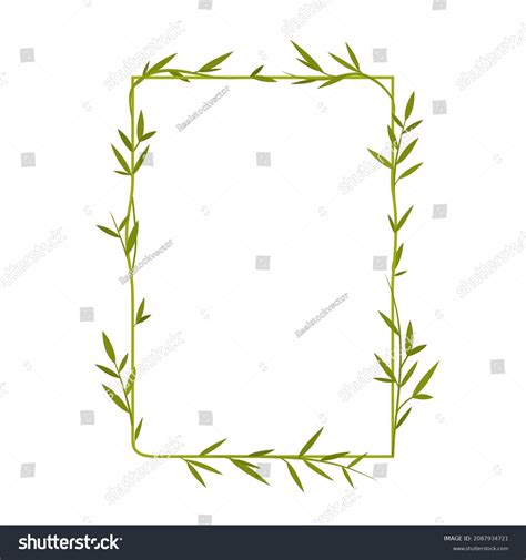 Tree Border Vector Element Eps10 Stock Vector Royalty Free 2087934721 Shutterstock