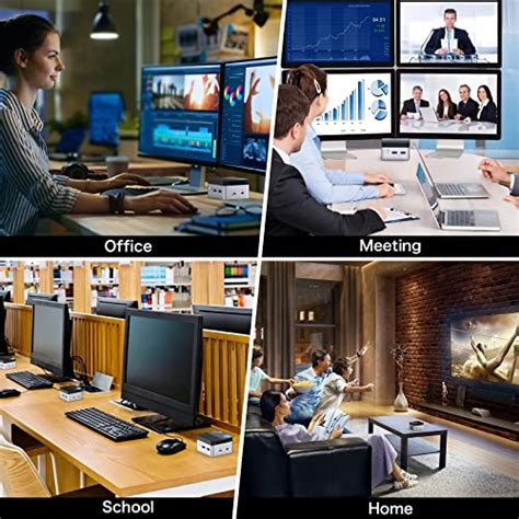 Gmktec Mini Pc Windows 11 Pro Intel 11th Gen N5105 10nm 8gb Ram 128gb Ssd M 2 2242 Mini Desktop