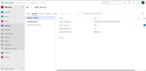 Cicd For An Arm Template Using Azure Devops