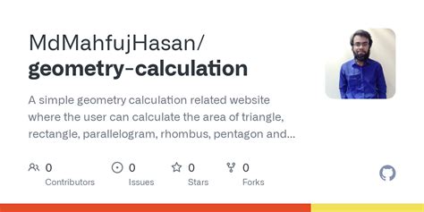 github mdmahfujhasan geometry calculation a simple geometry
