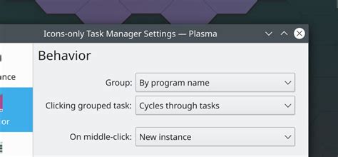 this week in kde better handling for grouped tasks in the task manager