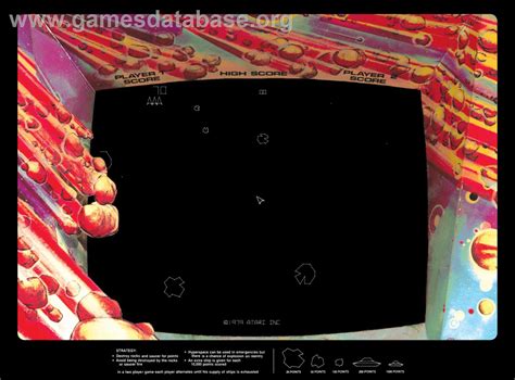 Asteroids Arcade Games Database