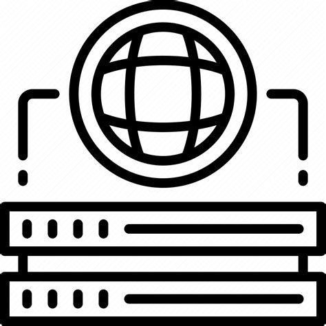Hosting Database Network Server Center Icon Download On Iconfinder