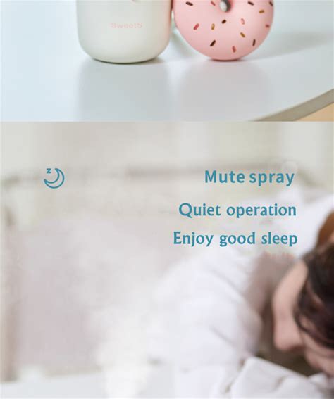 Badu Bg 250 мл прекрасен овлажнител за въздух с поничка Usb ароматерапевтичен дифузер с