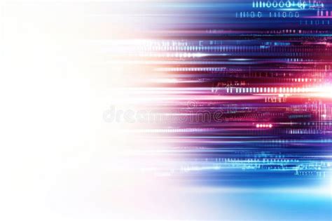 Vibrant Wall Of Glowing Code Bits And Blocks Illuminating A Digital