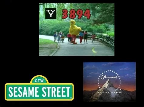 Opening And Closing To Sesame Street Episode 3894 2001 Paramount Home