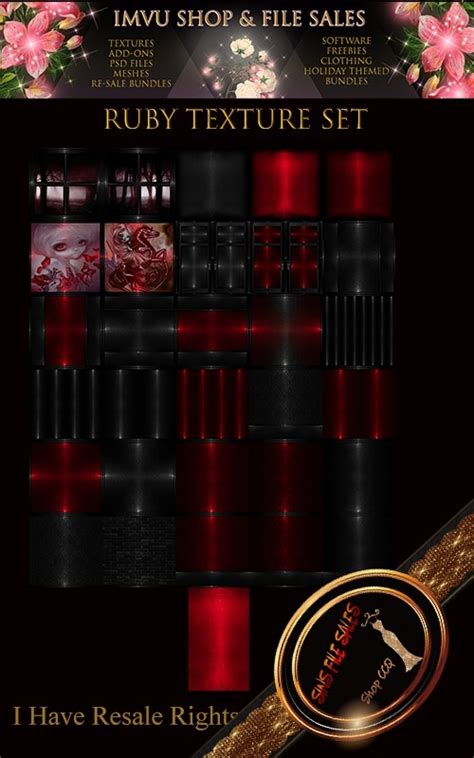 Ruby Texture Pack 31 Files