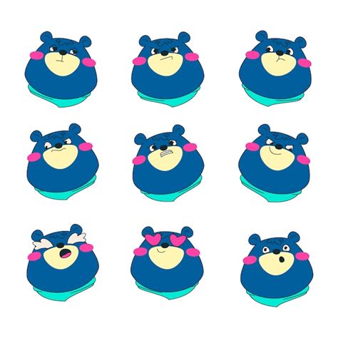 Twitch Emotes Bear Vectors And Illustrations For Free Download