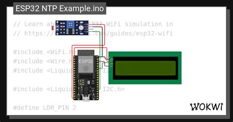 Ldr Lcd Wokwi Esp32 Stm32 Arduino Simulator