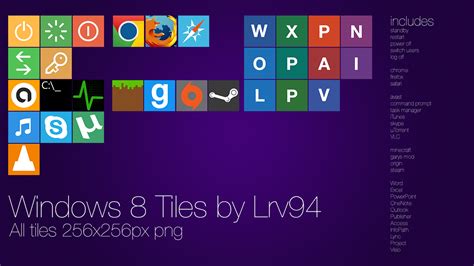 Windows 8 Tiles For Obly Tile By Lrv94 On DeviantArt