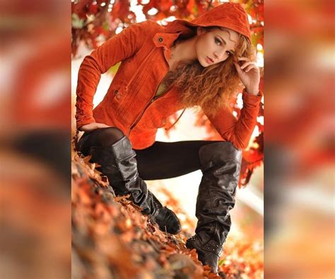 ژست عکس پاییزی دخترانه جدید، هنری و لاکچری برای پروفایل