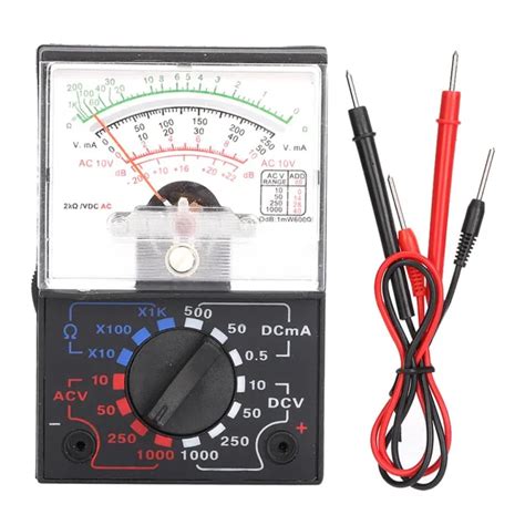 Analog Measuring Ac Dc Ohm Voltmeter Ammeter Professional Measurement Tool Electrical Trade