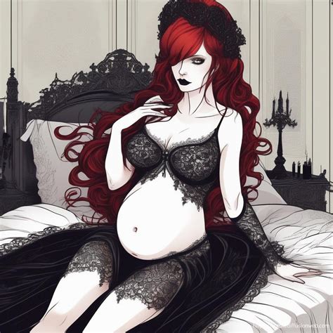 Gothic Pregnant Beauty 2 By Bumpbabe200 On Deviantart
