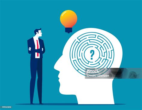 Business Problem Solving Business Generating Vector Illustration