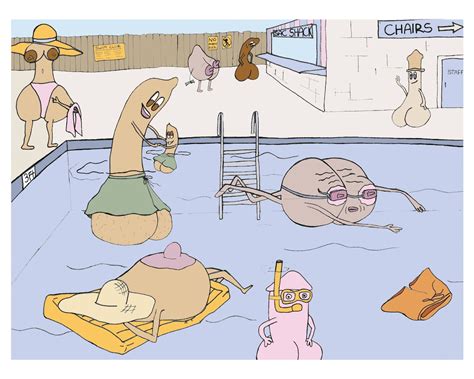 Art Print Instant Download Community Pool” Nude Art Funny Wall