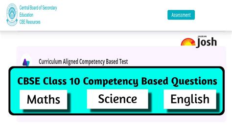 Cbse Class 10 Competency Based Questions Answers Chapter Wise Download