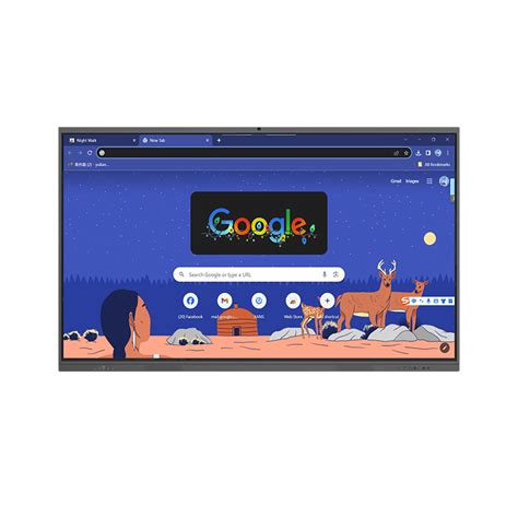 Classroom All In One Infrared Smart Whtieboard 86inch 4k Infrared Interactive Flat Panel