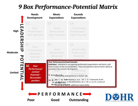 9 Box Performance Potential Matrix Of Pptx Career Planning Careers