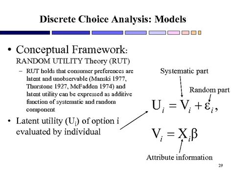 Conjoint And Discrete Choice Experiments Dces Lecture