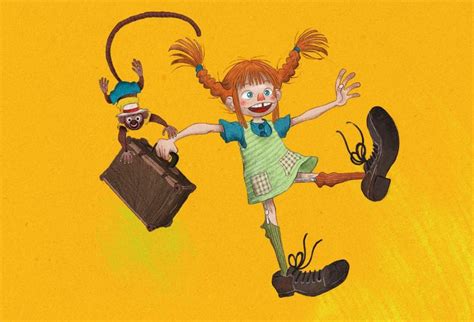 Иллюстрация к сказке Пеппи Длинный чулок Иллюстрации Простые истории Сказки