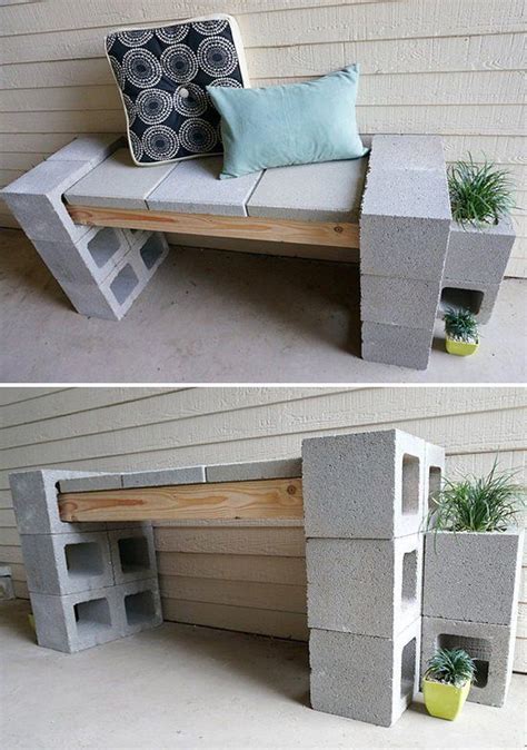 40 Cool Ways To Use Cinder Blocks Cinder Block Furniture Diy Garden Furniture Cinder Block