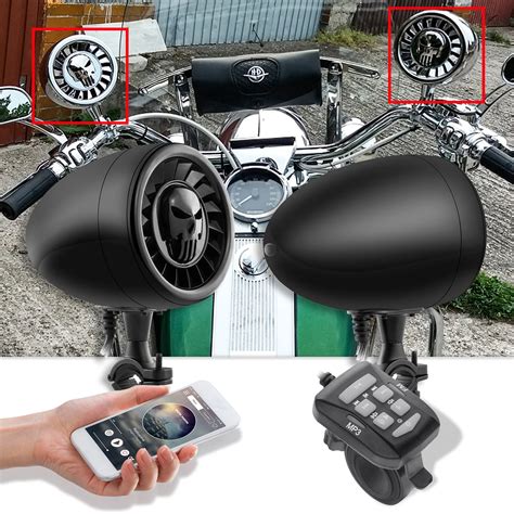 오토바이 오디오 앰프 블루투스 오토바이 스피커 조정 가능한 Atv 스테레오 스피커 시스템 Aux 라디오 600w 5 인치오토바이 오디오 Aliexpress