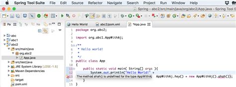 Java Aspectj Module Dependency With Maven How Get Working The Inter