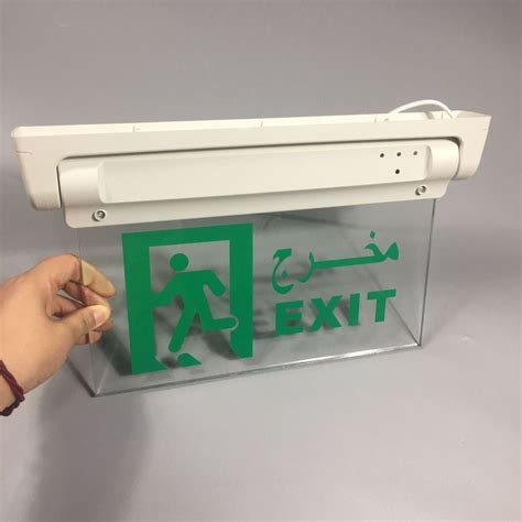 Fire Alarm Emergency Light Battery Powered Led Exit Sign Emergency Lighting Bestsuppliers Com